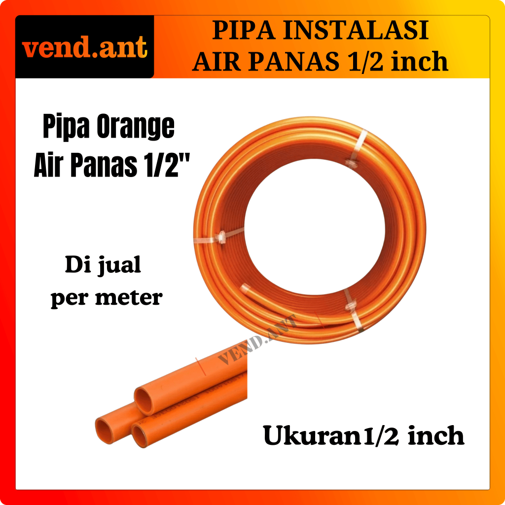 Jual Pipa Orange Instalasi Air Panas Selang Pipa Fleksibel PEX Water ...