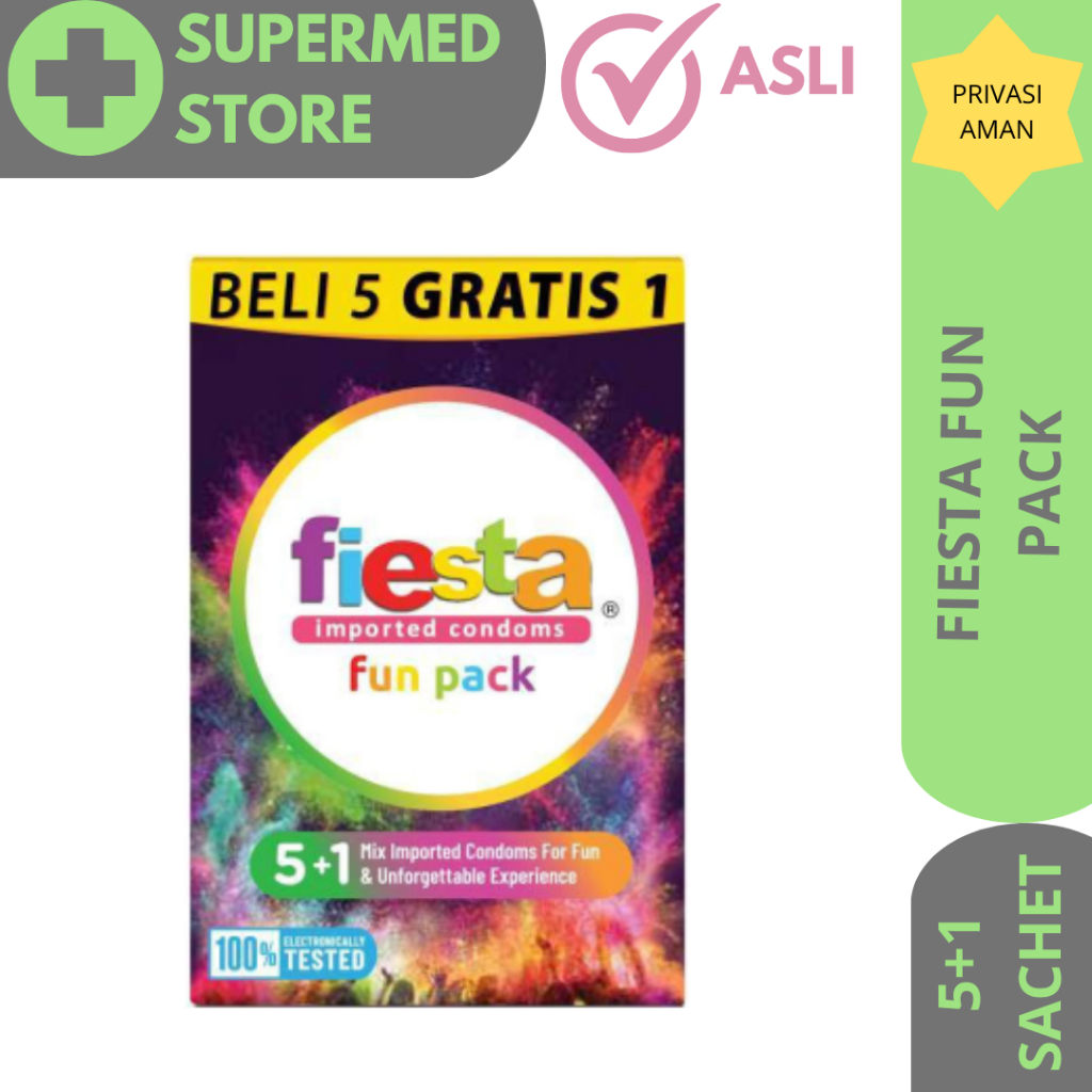 Jual Fiesta Fun Pack Isi 6 Sachet / Fiesta Sensasi Seru dengan Variant ...