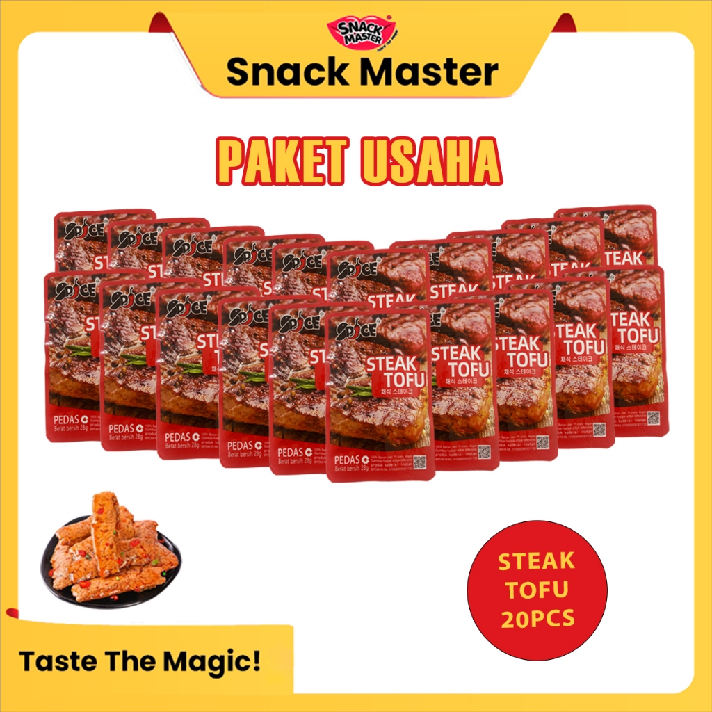 Jual Snack Master - [Paket Usaha] Steak Tofu Kacang Koro Snack Party ...