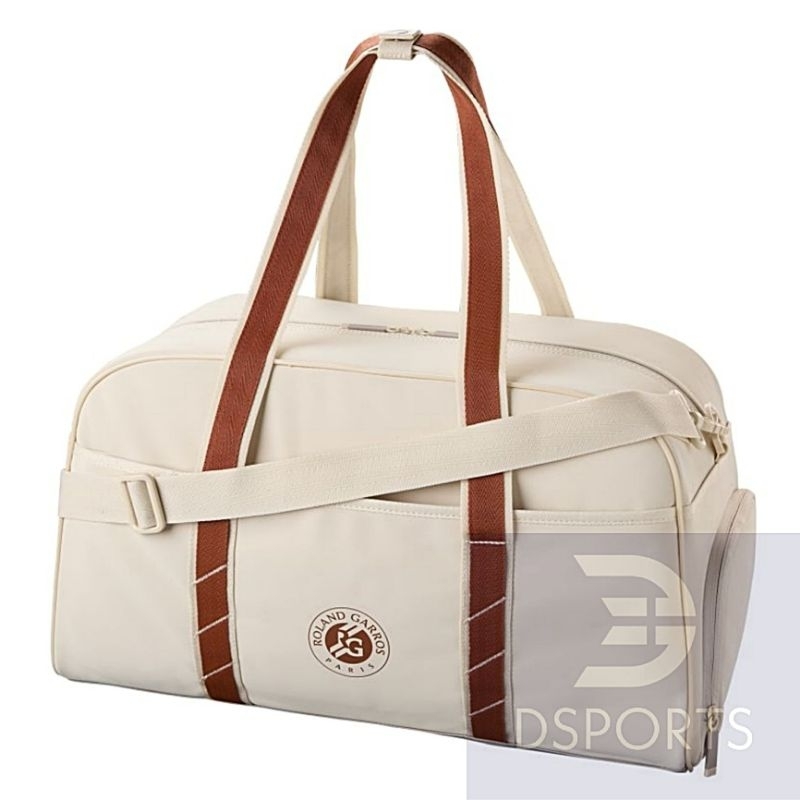 Jual Wilson Roland Garros RG Duffle Duffel Small 2025 Cream Brown ...