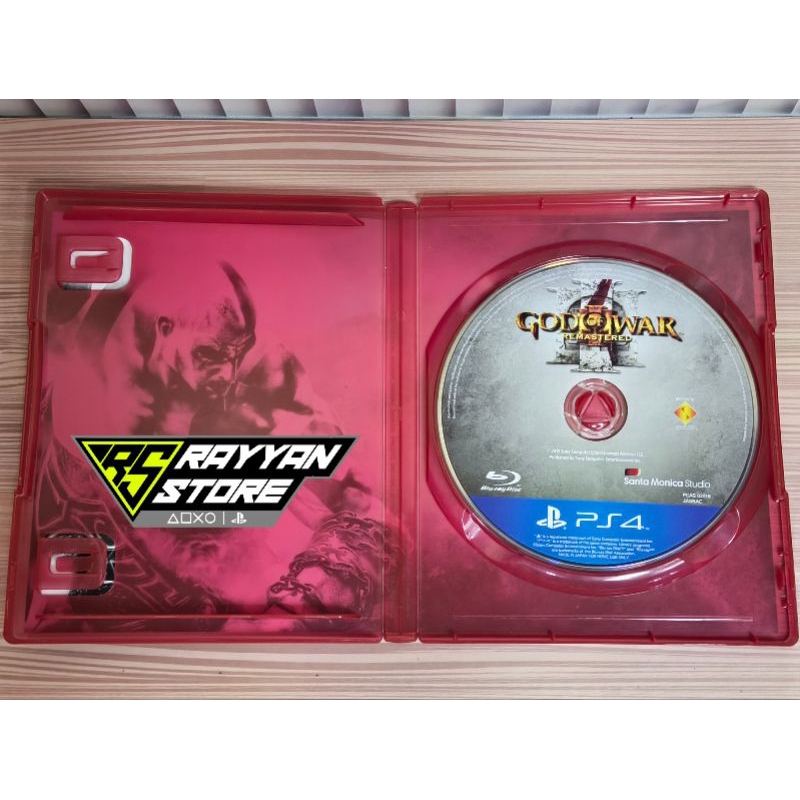Jual BD PS4 GOD OF WAR REMASTERED | Shopee Indonesia