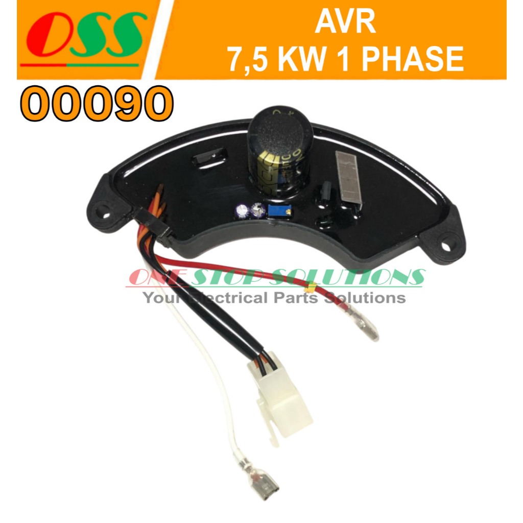 Jual AVR GENERATOR BENSIN 7,5KW / AVR GENSET 7,5 KW 7KW 1 PHASE 6 KABEL | Shopee Indonesia