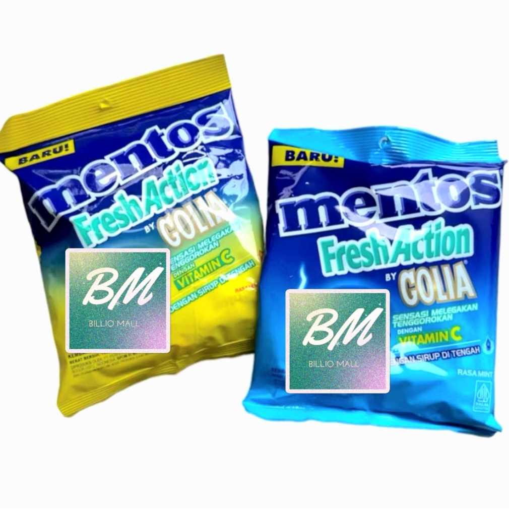 Jual Permen Mentos Fresh Action Golia 105gr | Shopee Indonesia