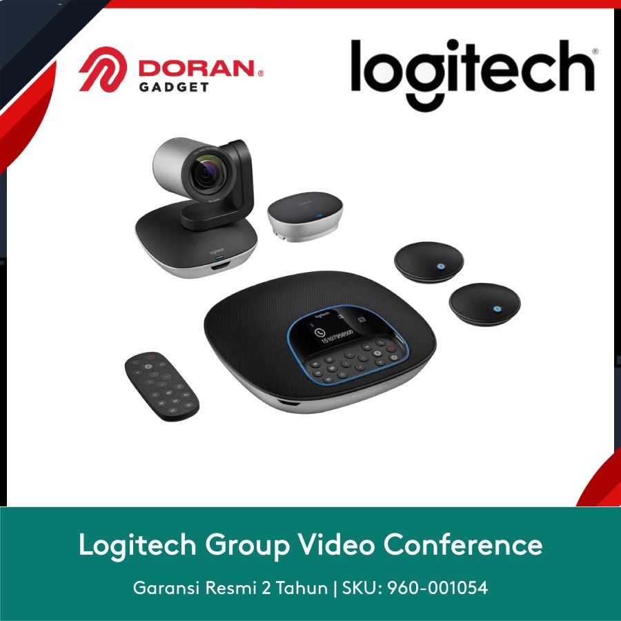 Jual Logitech Group Conference Webcam Logitech VC Group - Garansi Resmi ...