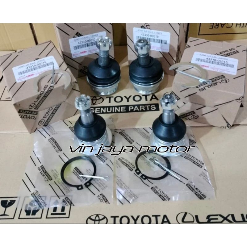 Jual Paketan Ball Joint Set Low Up Atas Bawah Toyota Innova,Hilux ...