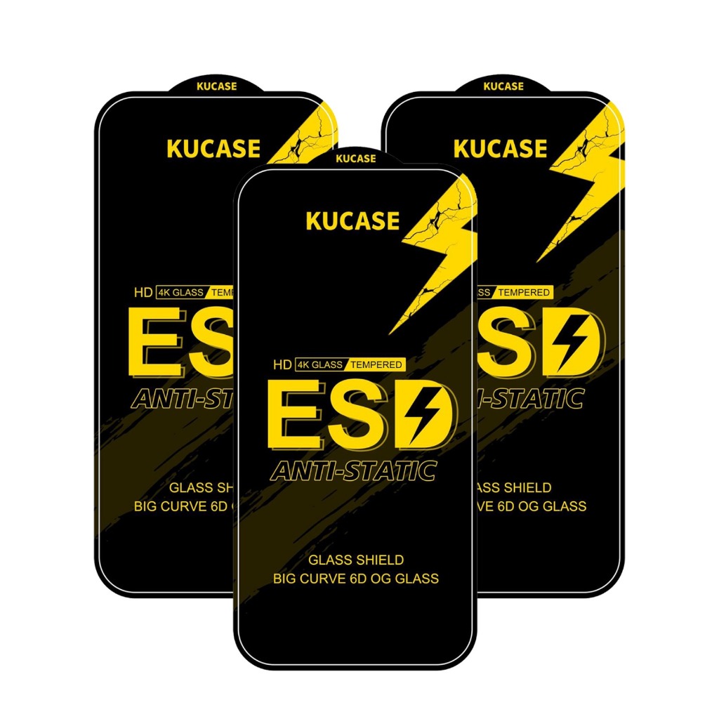 Jual Tempered Glass ESD Kaca Anti Debu Anti Static Antigores Realme ...