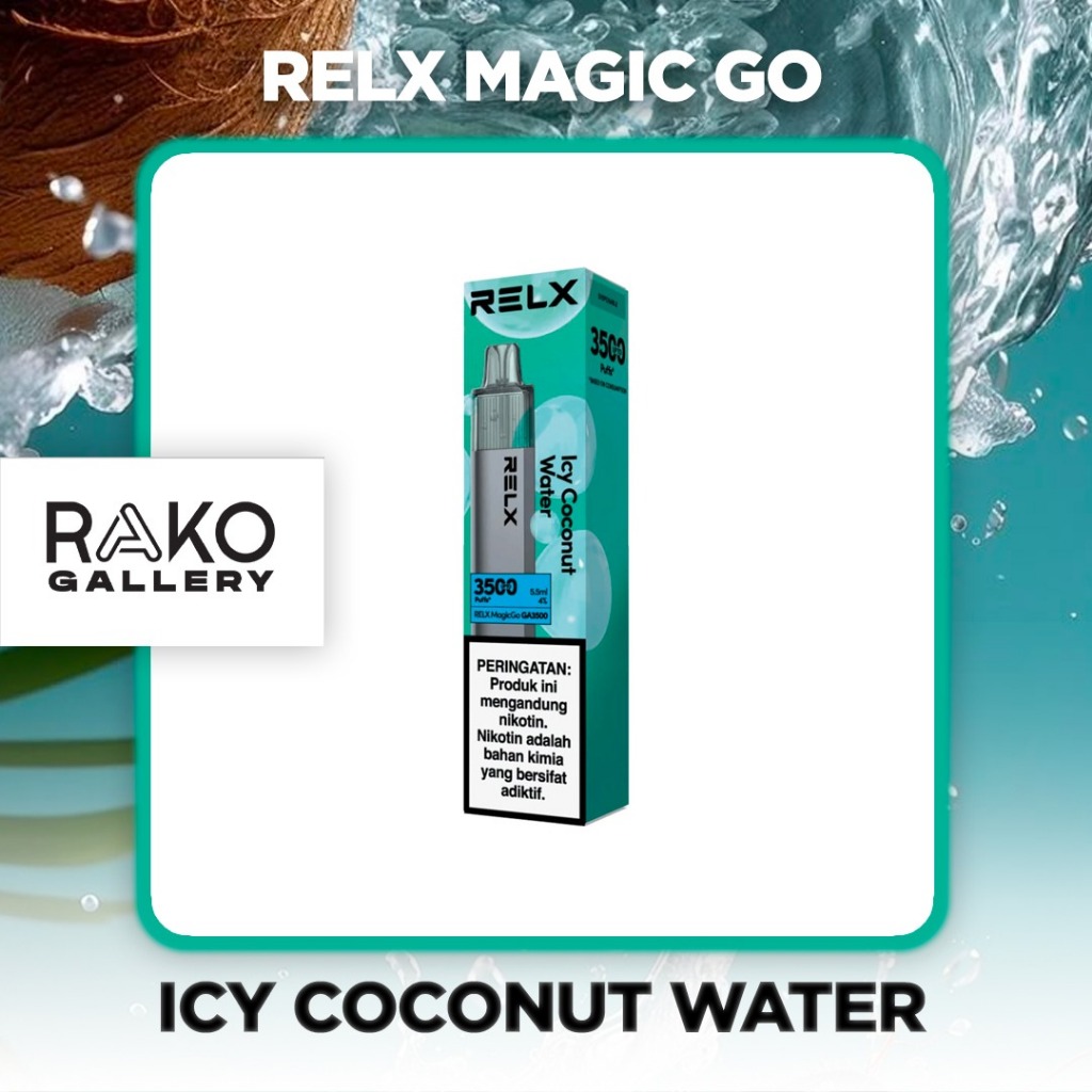 Jual RELX Magic Go Disposable Pod Icy Coconut Water | Shopee Indonesia