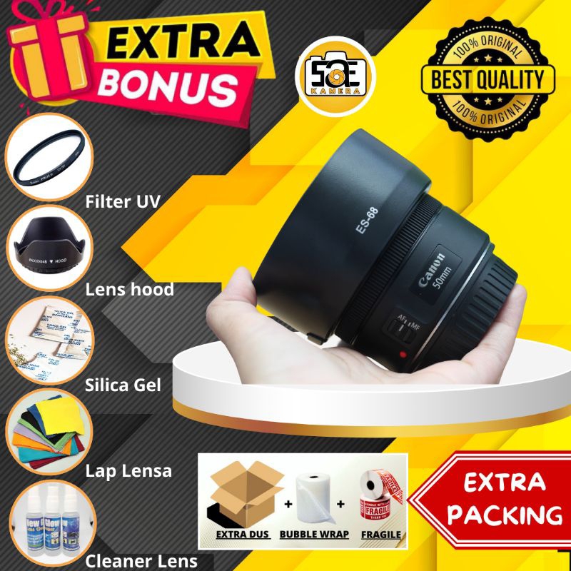 Jual [ LIKE NEW ] - Lensa fix canon 50mm STM, 40mm, 24mm STM | Shopee ...