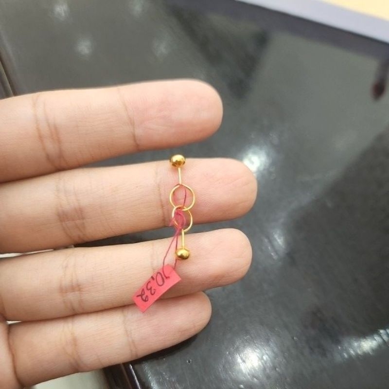 Jual anting toge model merica bulat | Shopee Indonesia