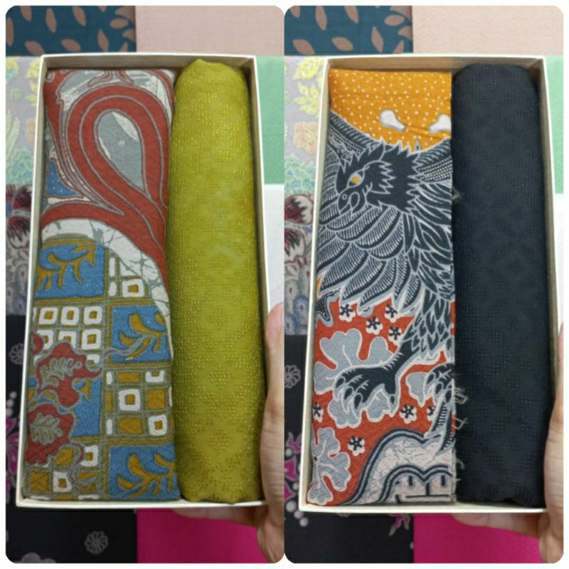 Jual Kain batik dobby/ Bahan batik dobby/One set batik dobby/Batik ...