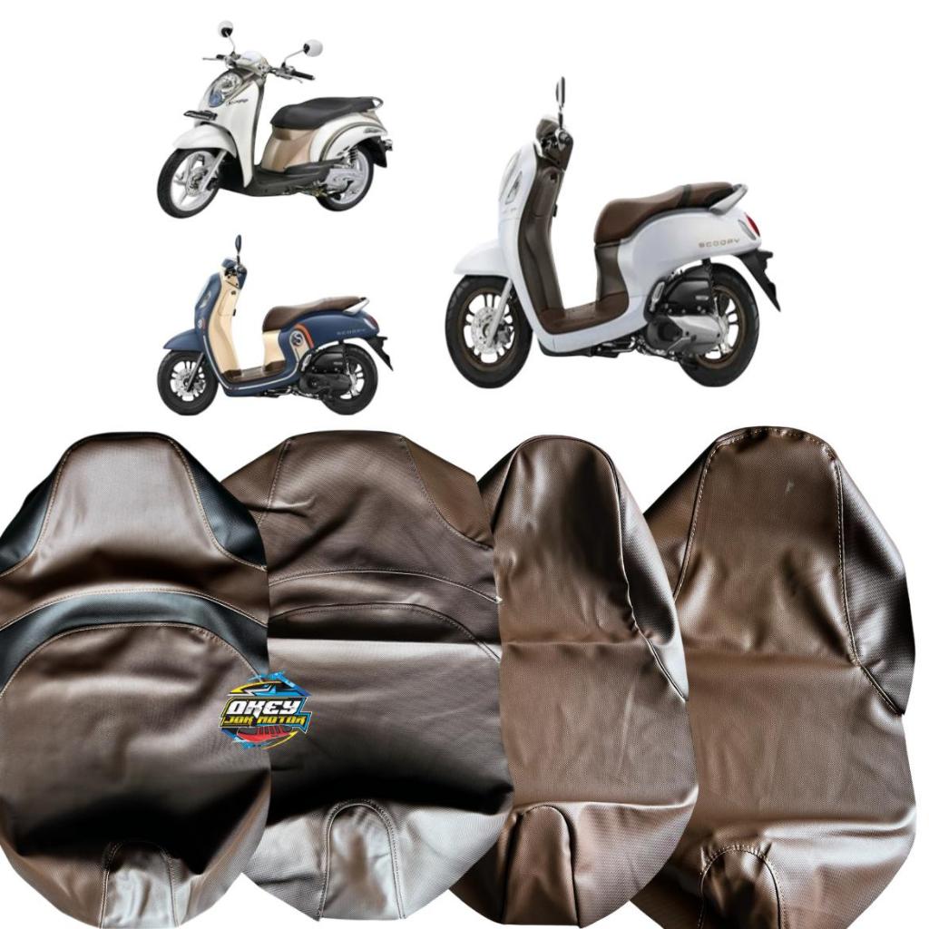 Jual Kulit jok motor scoopy lama dan scoopy new (TERSEDIA 2 JENIS BAHAN ...