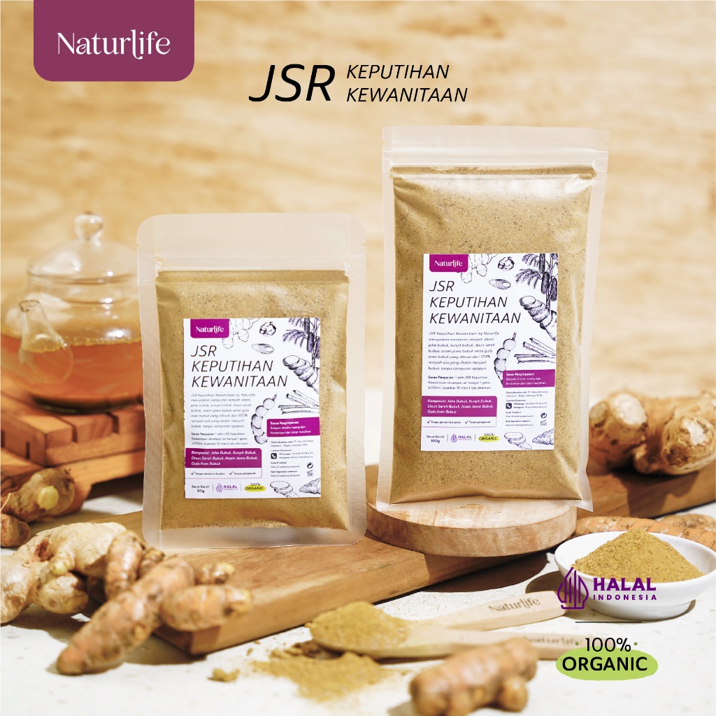 Jual JSR KEPUTIHAN KEWANITAAN NATURLIFE / JAMU KEPUTIHAN DAN MERAPATKAN ...