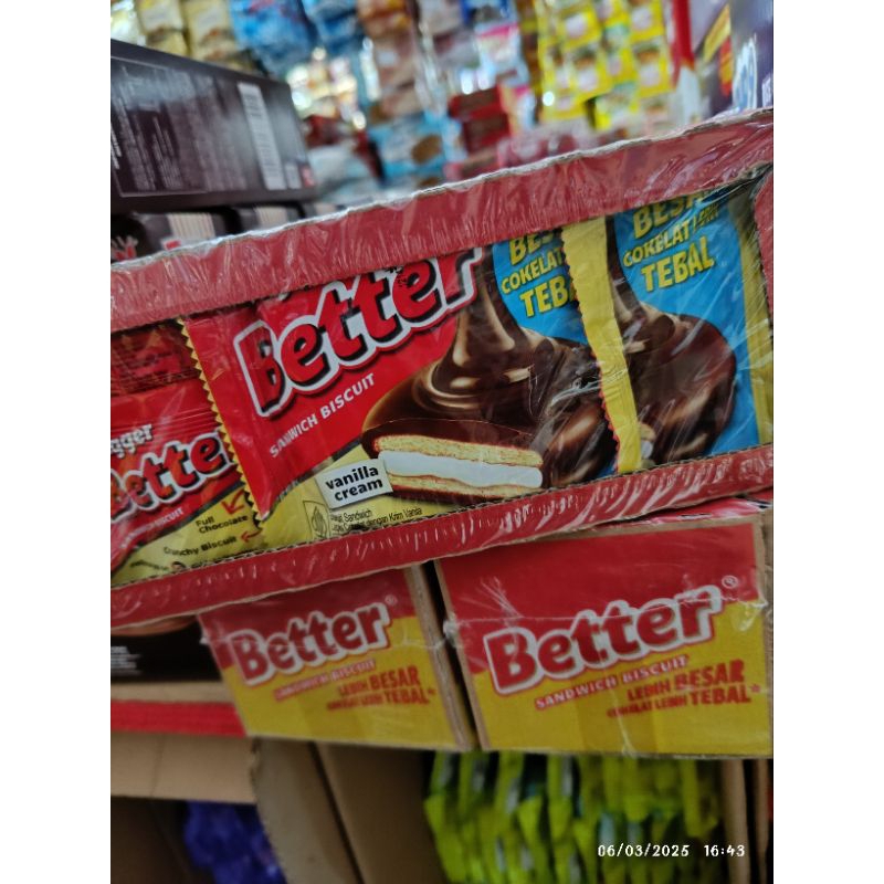 Jual Better Rasa Vanilla isi 10 pcs | Shopee Indonesia