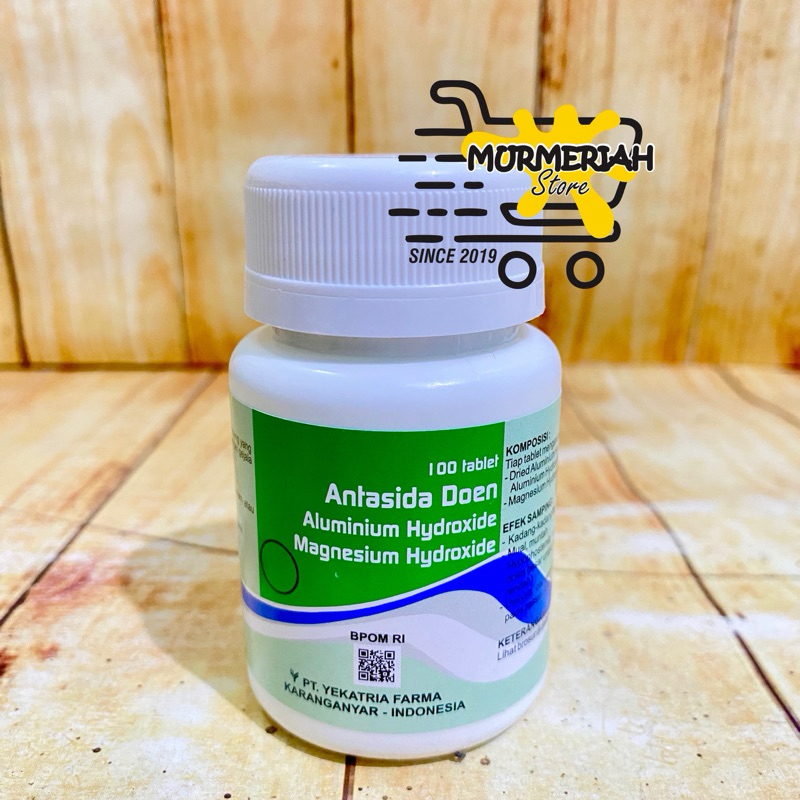 Jual YEKATRIA ANTASIDA DOEN Botol isi 100 tablet-Obat Maag | Shopee ...