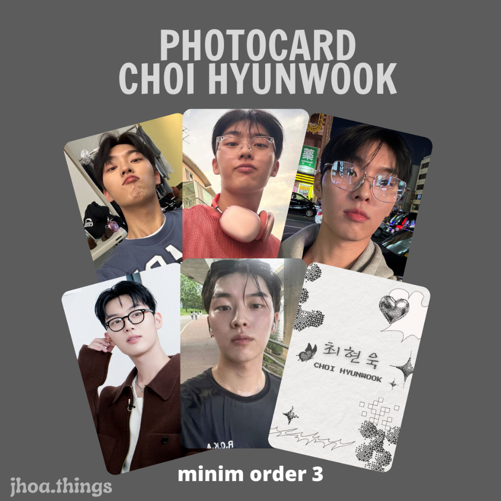 Jual [UNOFFICIAL] PHOTOCARD CHOI HYUN WOOK HYUNWOOK ACTOR KOREA KDRAMA MY DEAREST NEMESIS WEAK ...