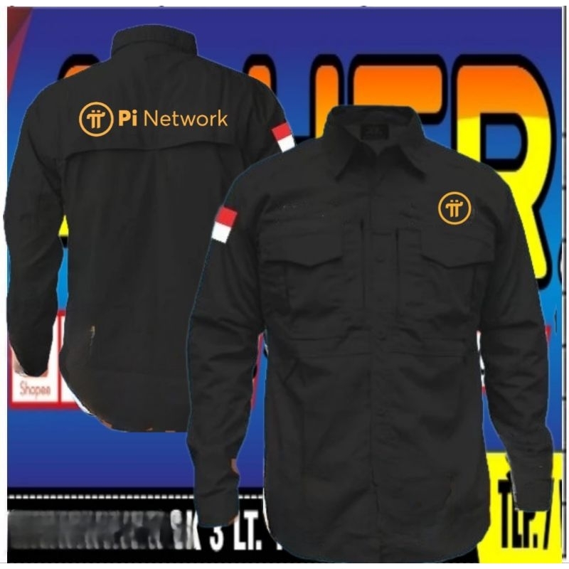 Jual Kemeja tactical Pi network baju tactical Pi network kemeja Pi network baju Pi network ...