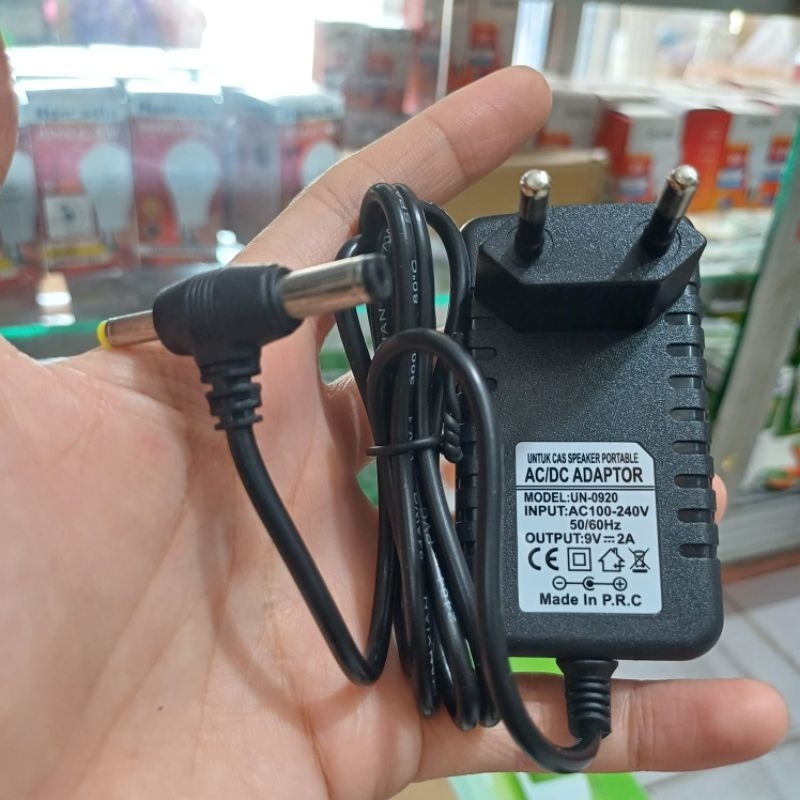 Jual Adaptor 9V 2A / 9V 1.5A jack cabang 2 Switching Adapter Transformer AC to DC 9 V 2A / 9V 1 ...