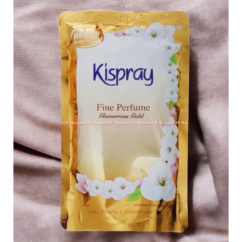 Jual Kispray Fine Perfume 300ml Refill Pengharum setrika pakaian isi ...