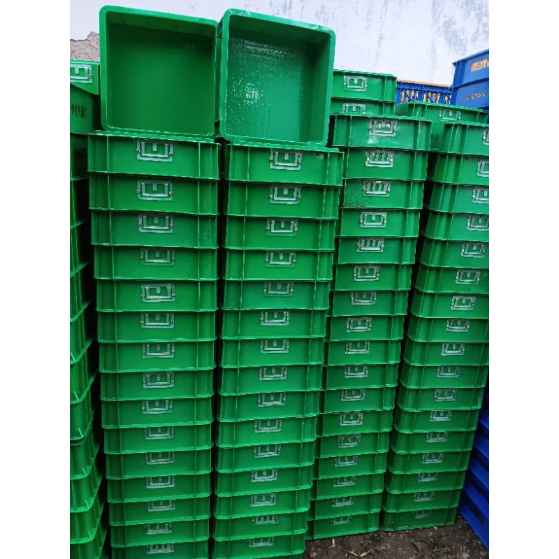 Jual box kontener bekas no: 6363 ,33x33x10 cm ( 10 box) | Shopee Indonesia