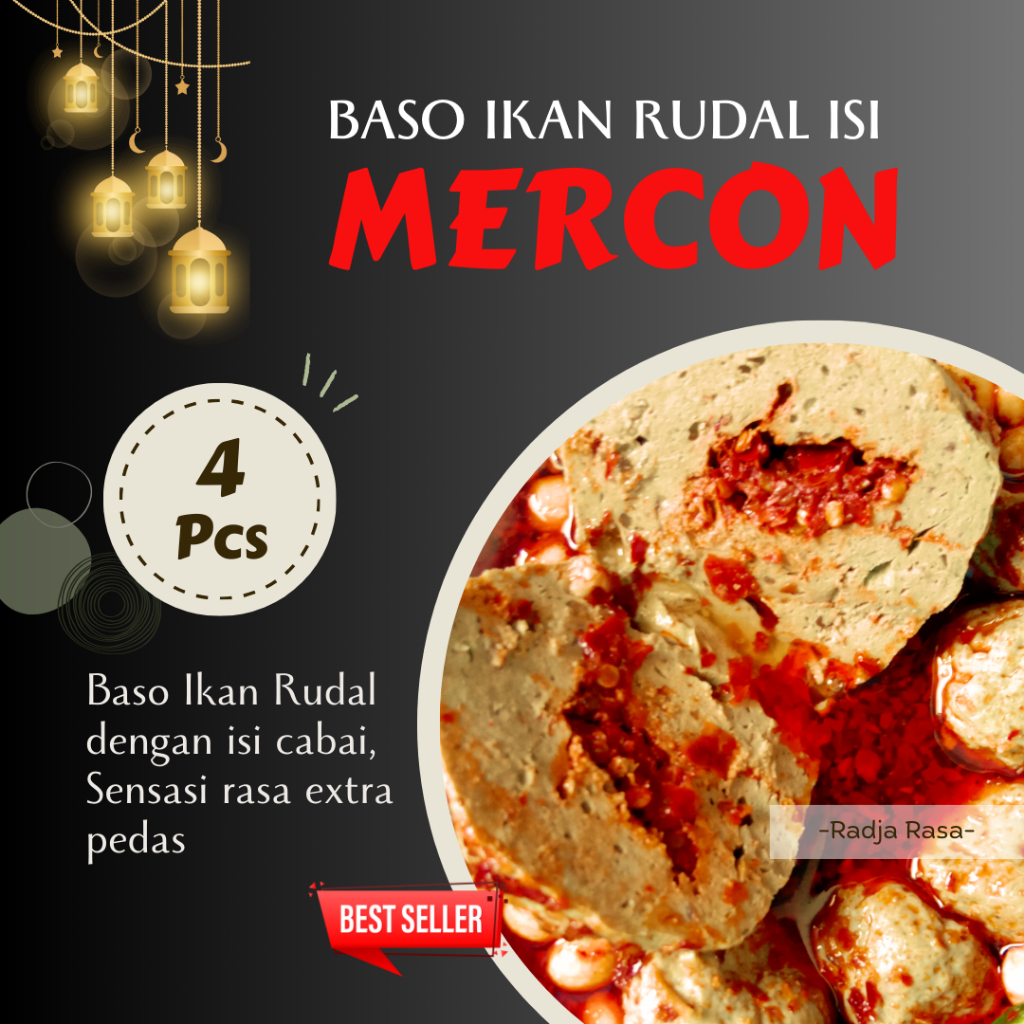 Jual Bakso Ikan Rudal Mercon Isi Cabe 4 Butir | Sinar Bahari Bandung ...