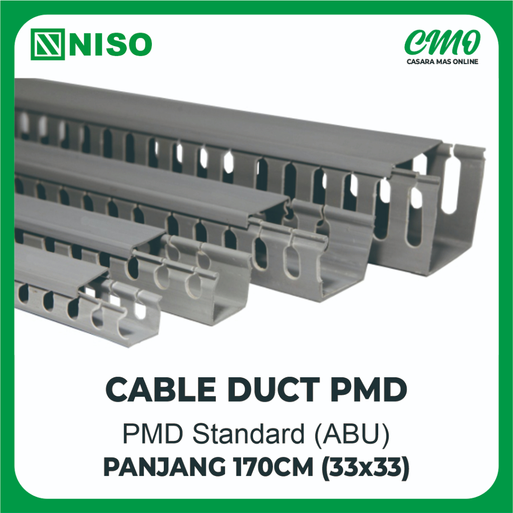 Jual KABEL DUCT LUBANG BOLONG DUCTING PROTEKTOR 1,7 M PMD NISO 33X33 ...