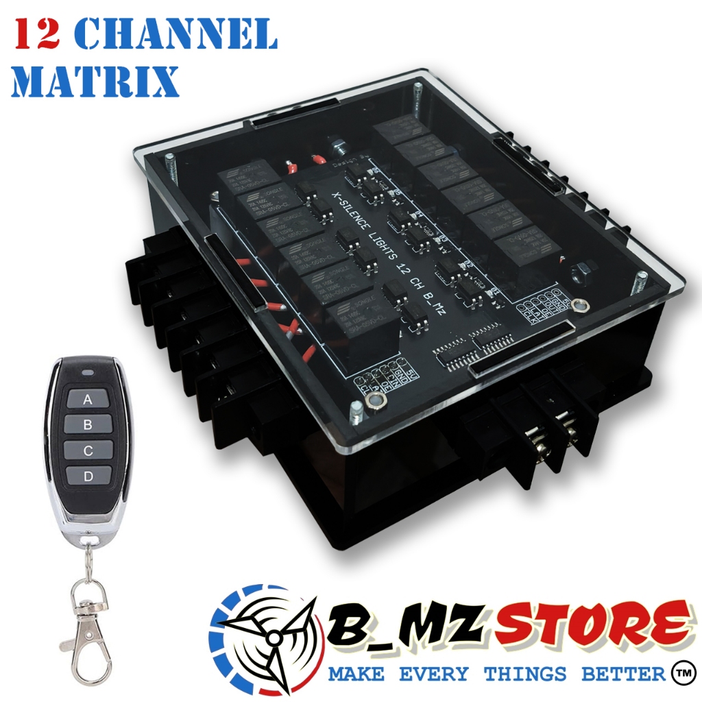 Jual Modul Matrix 12 Channel Mini Laser D2 Biled - Modul LED Matrix 12 ...