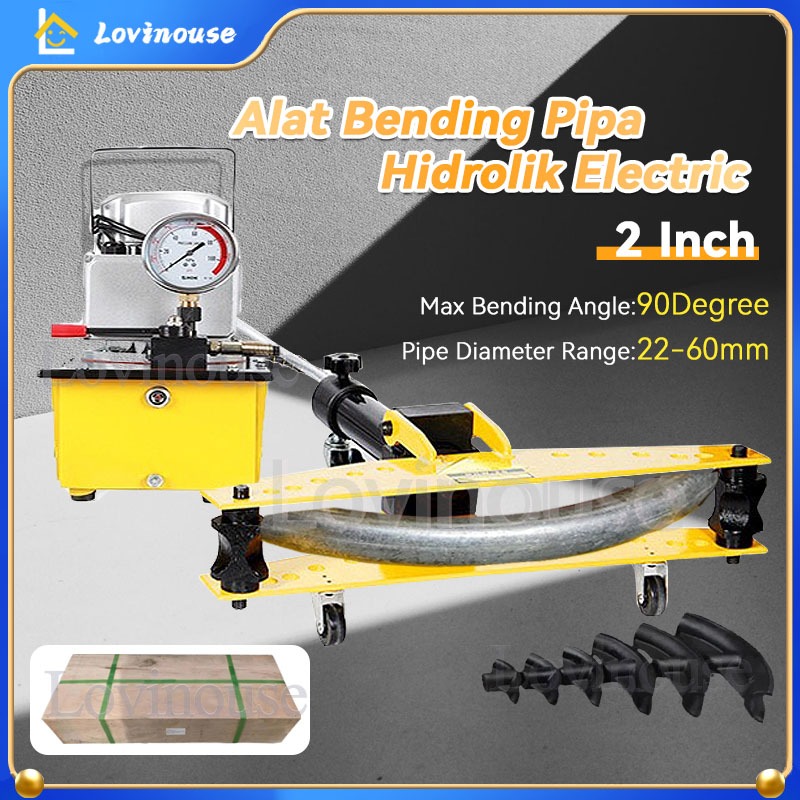 Jual Alat Bending Pipa Hidrolik Listrik 22-60mm Besi/Galvanis/Stainless ...