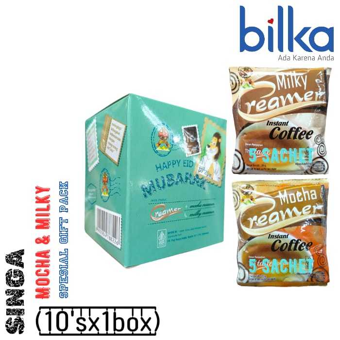 Jual SINGA Spesial Edition Gift Pack (Milky Creamer & Mocha Creamer ...