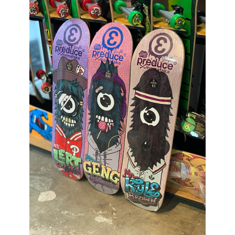 Jual PREDUCE X MMFK SKATEBOARD DECK FREE GRIPTAPE | Shopee Indonesia