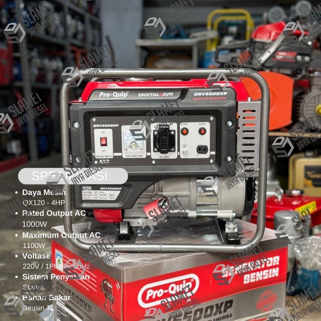 Jual Genset Pro-Quip USA QRV5500XP - 1100Watt | Shopee Indonesia