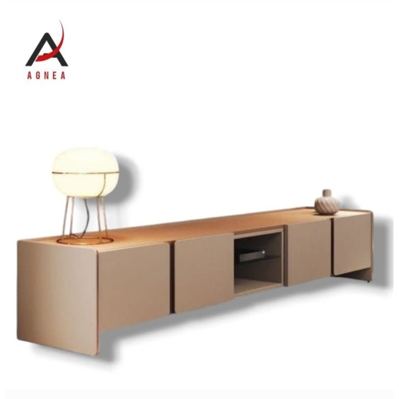 Jual Agnea Meja Tv Finishing Full HPL 180 cm | Shopee Indonesia