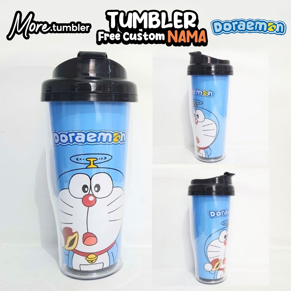 Jual Tumbler DORAEMON / botol minum DORAEMON / merchandise souvenir ...