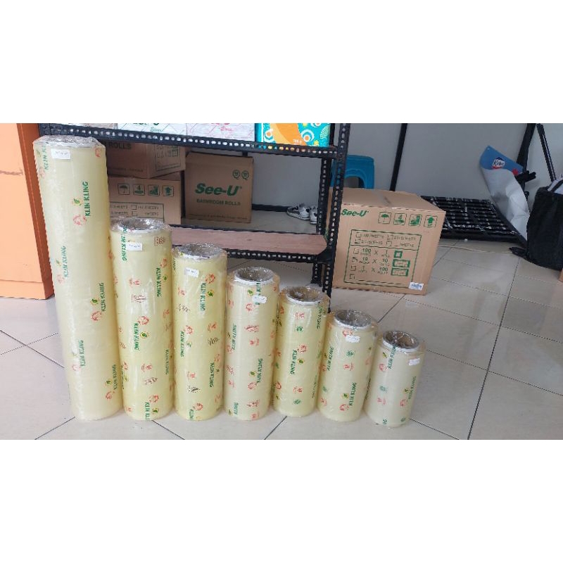 Jual PLASTIK WRAP KLIN KLING FOOD GRADE | Shopee Indonesia