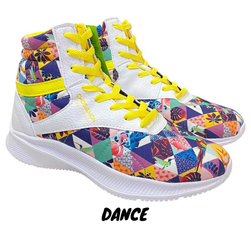 Jual CHOSAMON Dance Batik - Sepatu Olahraga Senam Zumba Aerobik ...