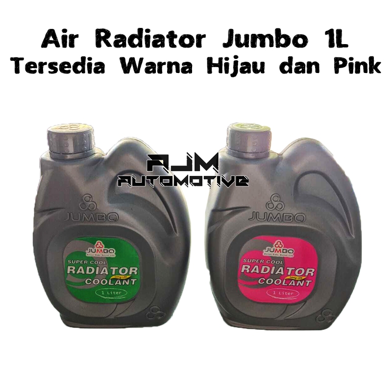 Jual Air Radiator 1Liter Hijau Pink Super Cool Radiator Coolant Jumbo ...