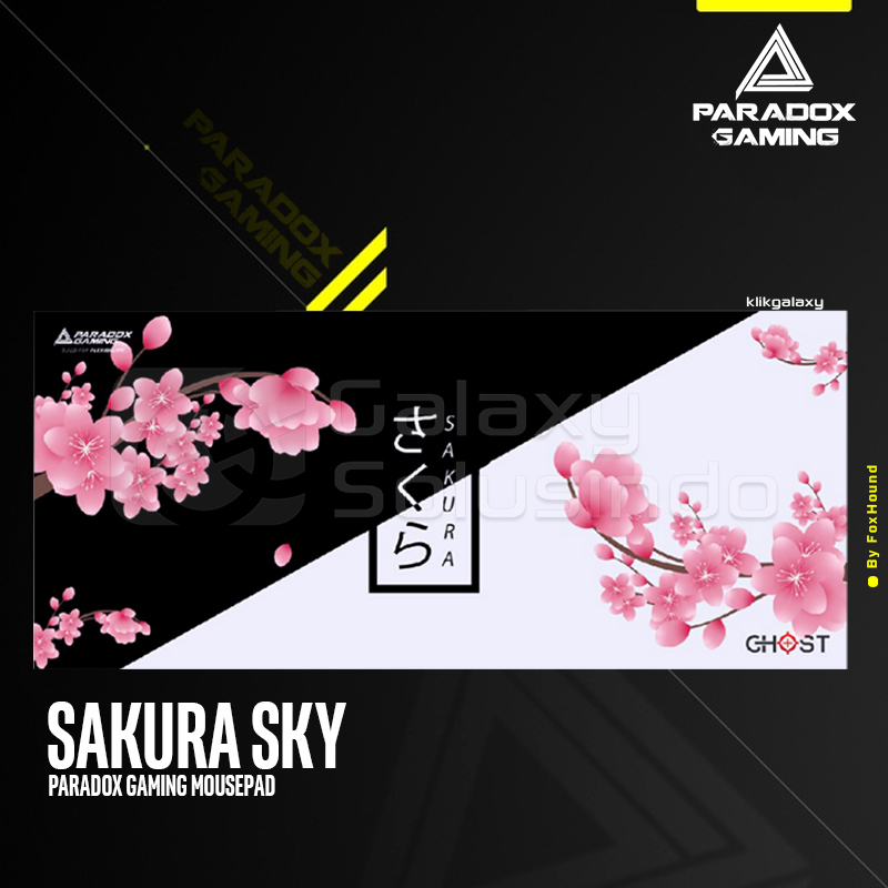 Jual Paradox Ghost Sakura Sky Gaming Mousepad - Extra Large | Shopee Indonesia