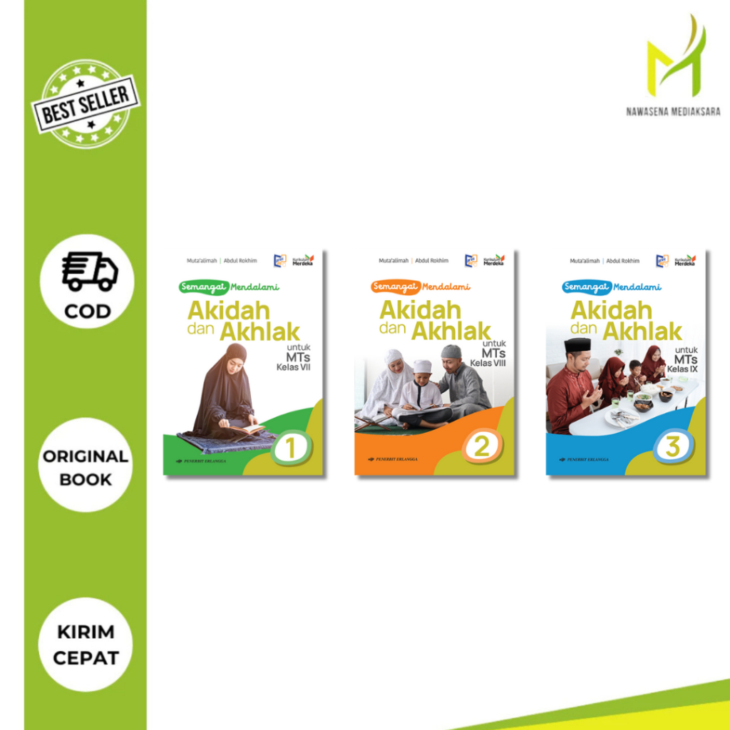 Jual Semangat Mendalami Akidah dan Akhlak Mts Kelas 7 8 9 - Kurikulum Merdeka | Shopee Indonesia