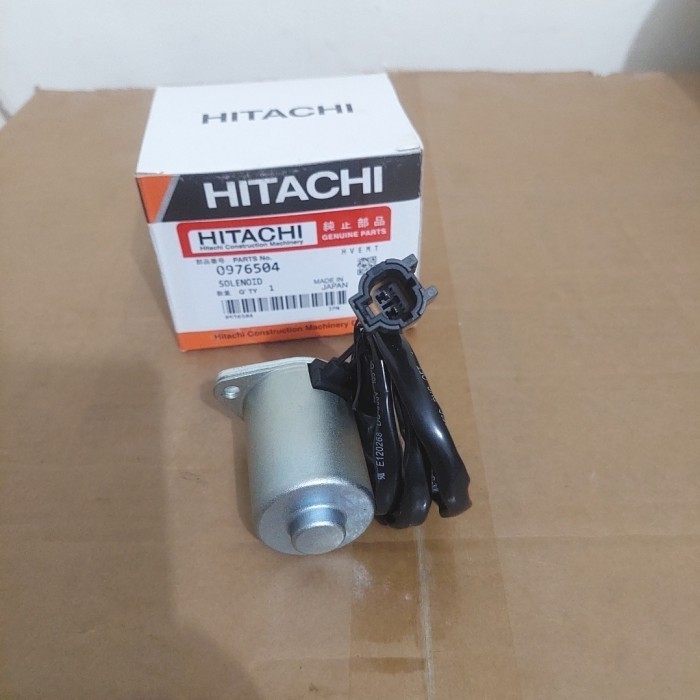 Jual Solenoid Lock 0976504 Hitachi Zx200 Zx210 Zx210-5G Zaxis Solenoid ...