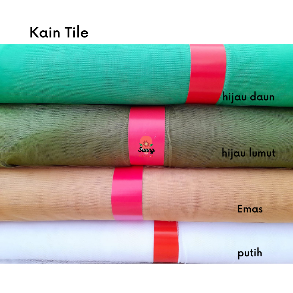 Jual Kain tile / kain tile polos / kain tile meteran / kain hampers ...