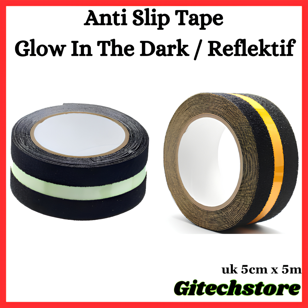 Jual Lakban Lantai Anti Slip Tangga Glow In The Dark Anti Licin Safety Walk 5cm*5m | Shopee ...