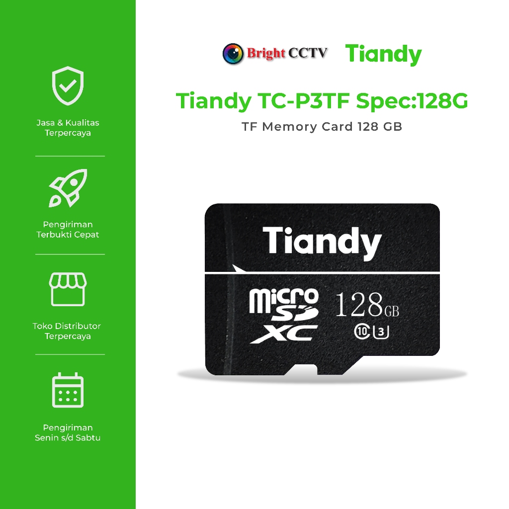 Jual Memory Card Camera CCTV Tiandy TC-P3TF Original Micro SD Memory ...