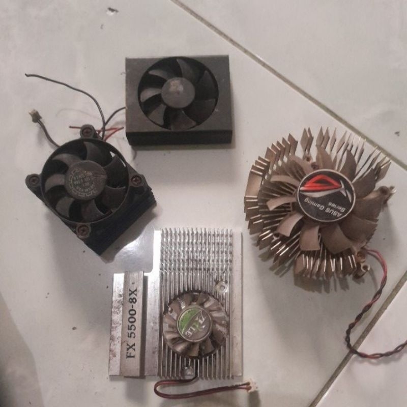 Jual lot 5pcs Heatsink Pendingin / heatsink ex Processor Computer ...