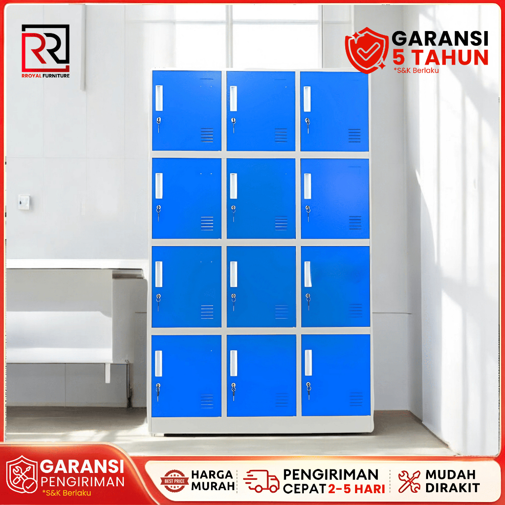 Jual LOCKER KARYAWAN VIP GOLD VG 406, 409, 412 /LOCKER BESI/LOCKER ...