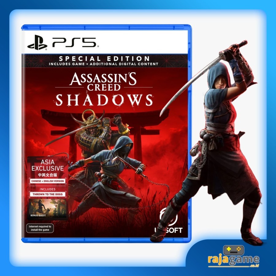 Jual PS5 Assassin's Creed Shadows / Assassins Creed Shadows Special ...