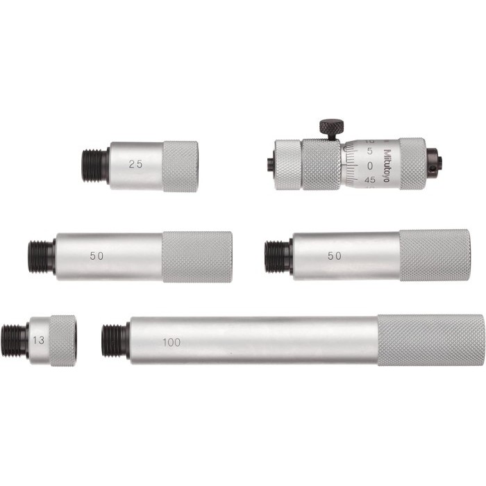 Jual Tubular Inside Micrometer Mitutoyo 50 - 300 | 0.01MM No 137-202 ...