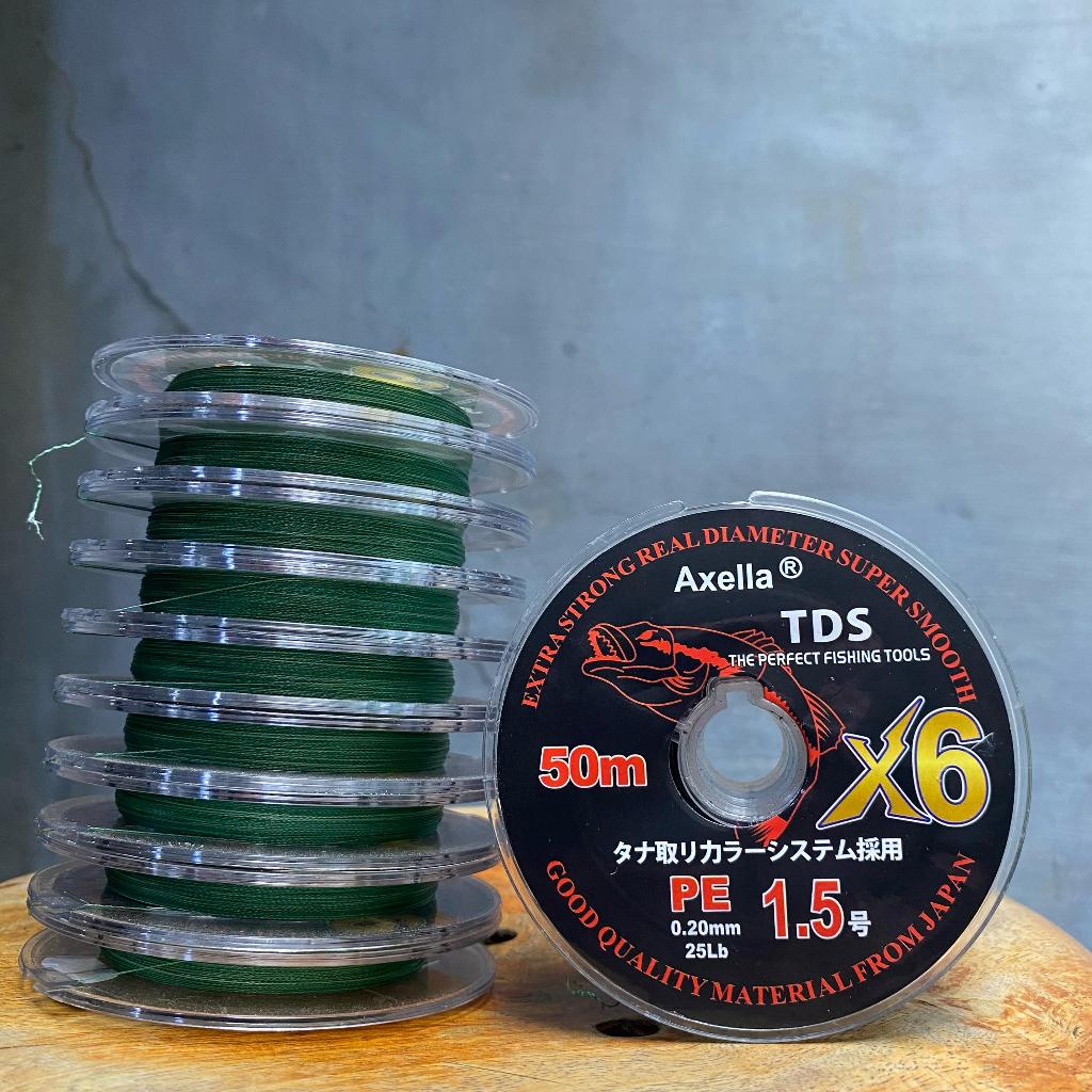 Jual Senar PE X6 AXELLA TDS Japan Material Super Strength 50m ...