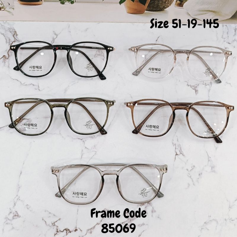 Jual Kacamata model kotak oval Kode Frame 85069 | Shopee Indonesia
