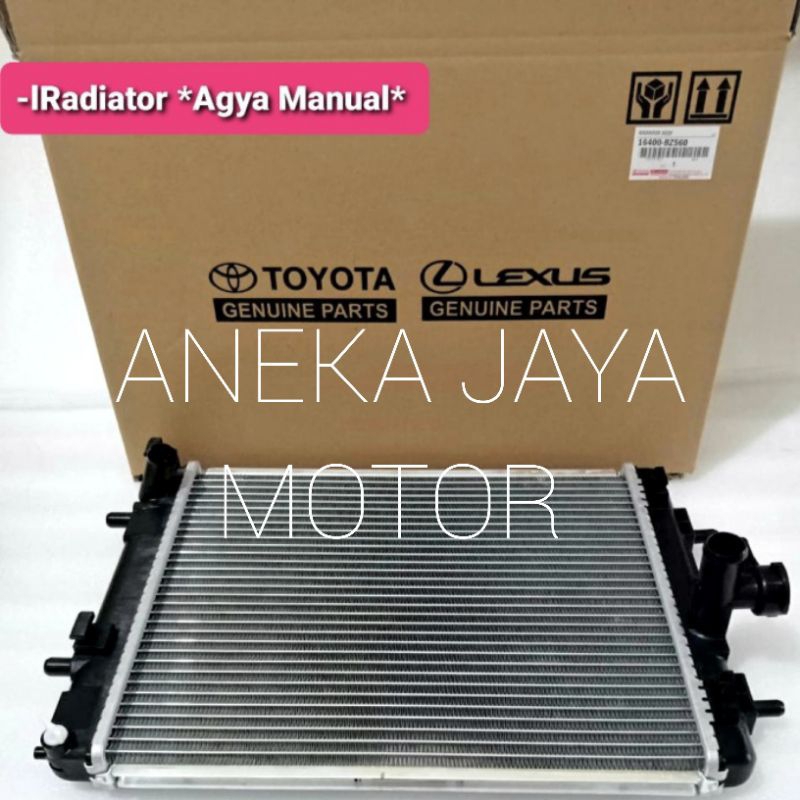 Jual RADIATOR ASSY TOYOTA AGYA AYLA MANUAL ORIGINAL DENSO JAPAN ...