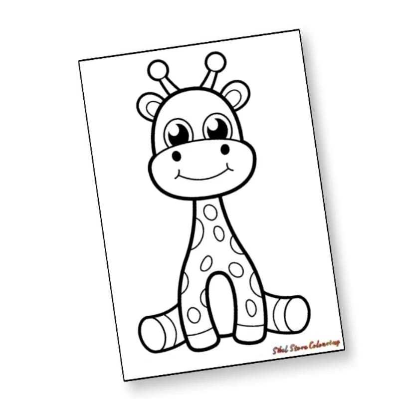 Jual KERTAS GAMBAR ANAK PAUD / TK SD TEMA HEWAN (10 LEMBAR GAMBAR ...