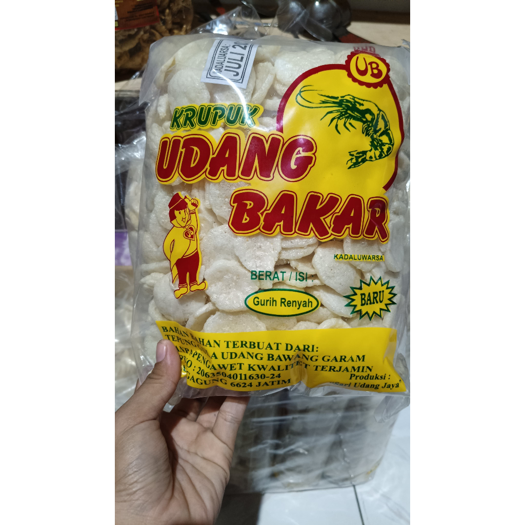 Jual Krupuk Udang kemasan jumbo khas Tulungagung/ krupuk udang asli ...